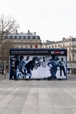 The largest 501® fresco ever created